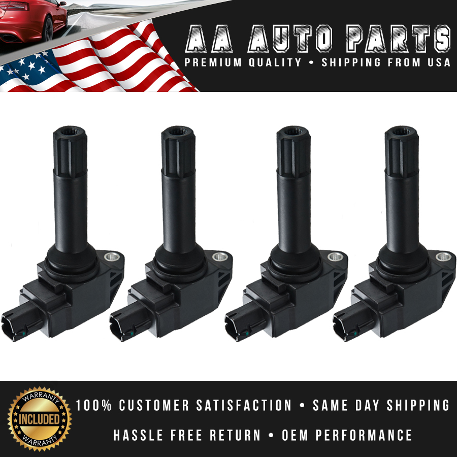 Pack of 4 ignition Coils For For 2015-2016 Subaru WRX 2.0L UF747, C-888 ...