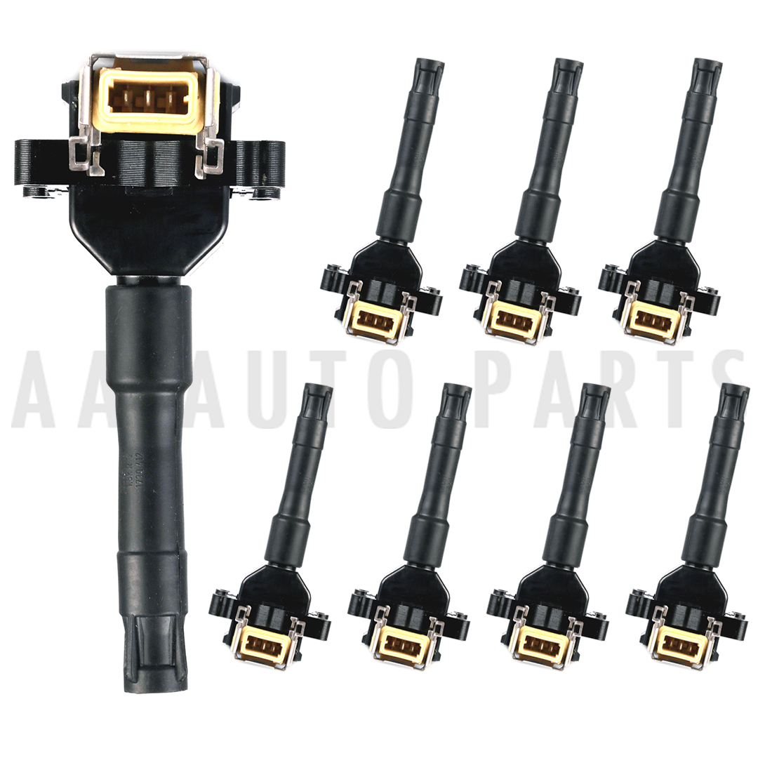 NEW SET OF 8 Ignition Coil For BMW M3 318I 320I 325I 525I 530I 540I ...